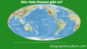 Wie viele Ozeane gibt es auf der Welt? 🌊 - Geographiestudium.com