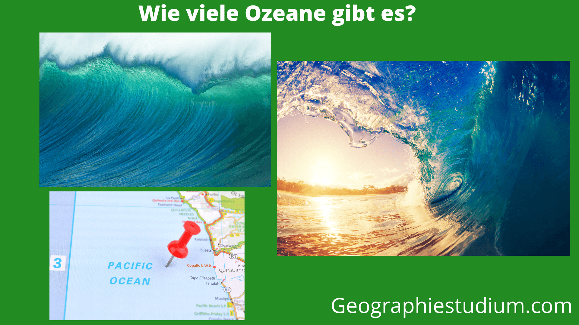 Wie viele Ozeane gibt es auf der Welt? 🌊 - Geographiestudium.com