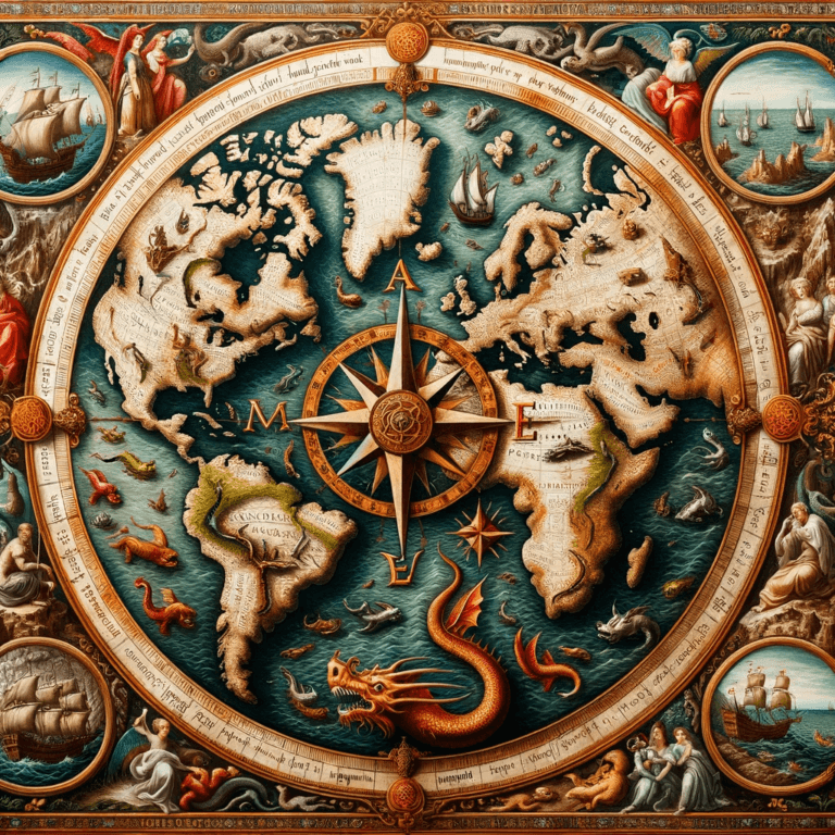 Die Erste Weltkarte - Wer hat die erste Karte der Welt gezeichnet ...